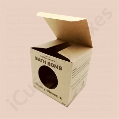 Single Bath Bomb Boxes - Custom Box for Single Bath Bomb