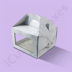 Custom Gable Boxes with Window [Free Shipping]