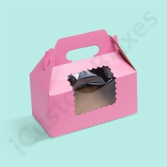 Custom Gable Boxes with Window [Free Shipping]