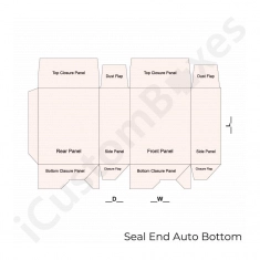 Seal End Auto Bottom Boxes | Custom Seal End Box Printing