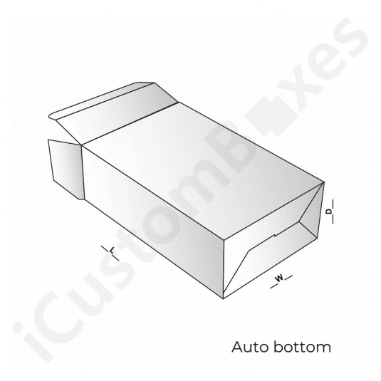 Custom Tuck end Auto Bottom Boxes