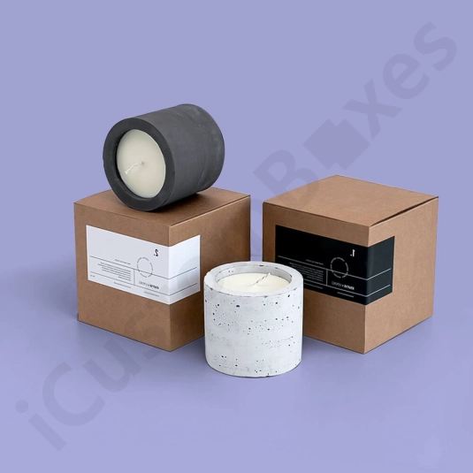 Custom Diy Candle Box Packaging Wholesale | iCustomBoxes