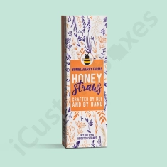 Honey Straw Boxes & Stick Packaging