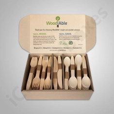 Custom Cutlery Boxes with Lid - iCustomBoxes