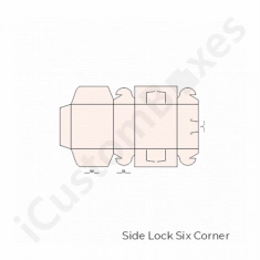 Side Lock Six Corner - Custom Design and Packaging