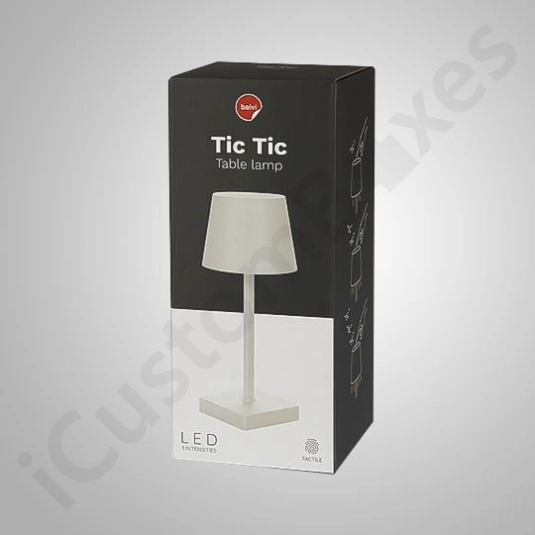 Custom Lamp Packaging Boxes Wholesale | iCustomBoxes