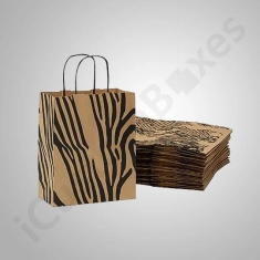 Striped Boxes | Black & White Striped Box - iCustomBoxes