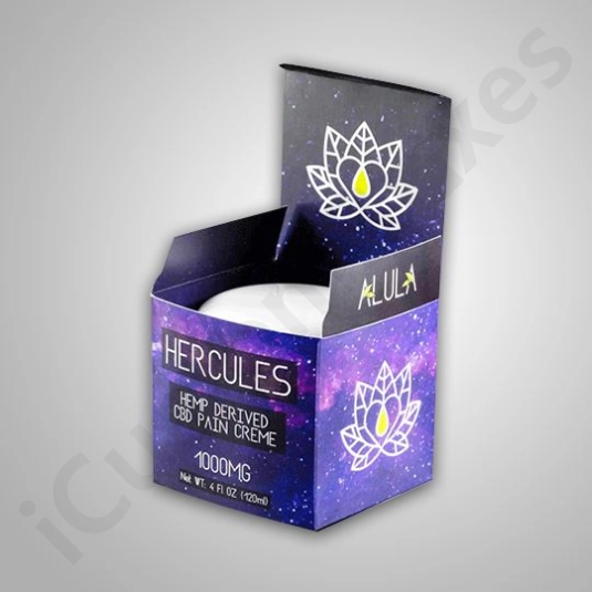 Custom CBD Pain Relief Gel Boxes | iCustomBoxes Canada