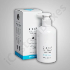 Custom CBD Pain Relief Gel Boxes | iCustomBoxes Canada