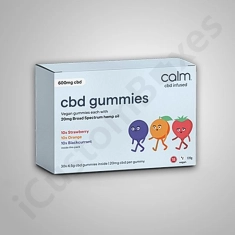 Custom Sugar Free Delta 8 Gummies Boxes | Wholesale