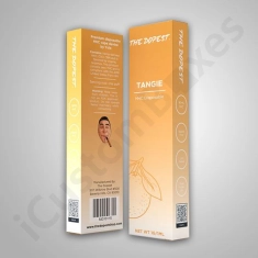 Custom Orange Vape Cartridge Boxes | iCustomBoxes