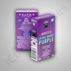 Custom Delta 8 Grape Pre-Roll Boxes | Wholesale Offer