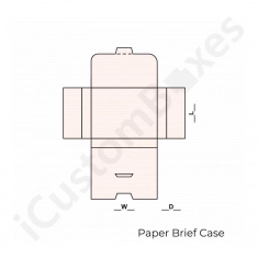 Paper briefcase | Rustproof and High Quality custom made