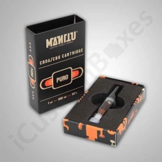 Custom CBG Maui Vape Cart Boxes