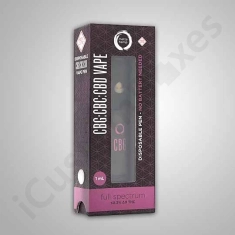 Custom CBG Maui Vape Cart Boxes