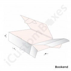 Custom Printed Bookend Packaging Boxes