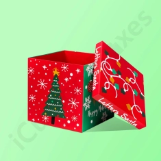 Custom Christmas Boxes with Lids