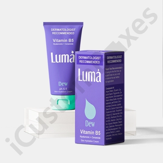 Custom Cream Boxes & Beauty Packaging with Logo