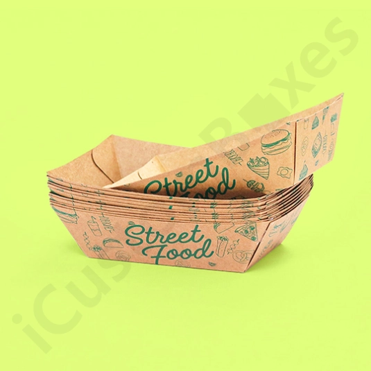 Paper Food Trays - Custom Food Tray Packaging