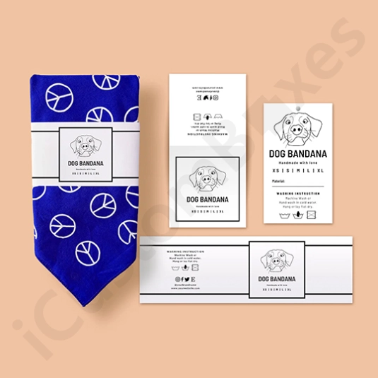 Custom Dog Bandana Packaging Toronto, Canada