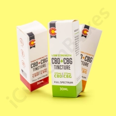 Custom CBD Tincture Boxes Wholesale - [100% Free Shipping]