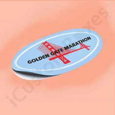 Custom Oval Stickers [Wholesale]