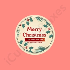 Custom Christmas Stickers | Christmas Gift Stickers