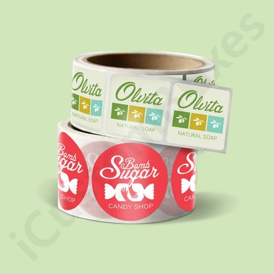 Custom Circle Roll Labels | Round Labels Wholesale