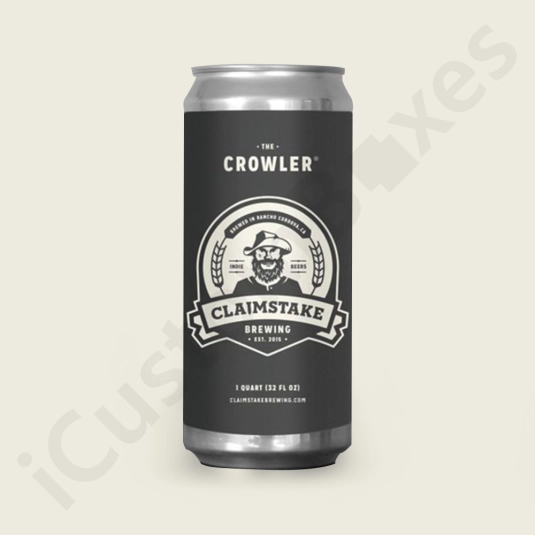 Custom Crowler Labels - FREE Shipping in USA