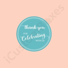 Custom Thank You Stickers | Thank You Business Stickers