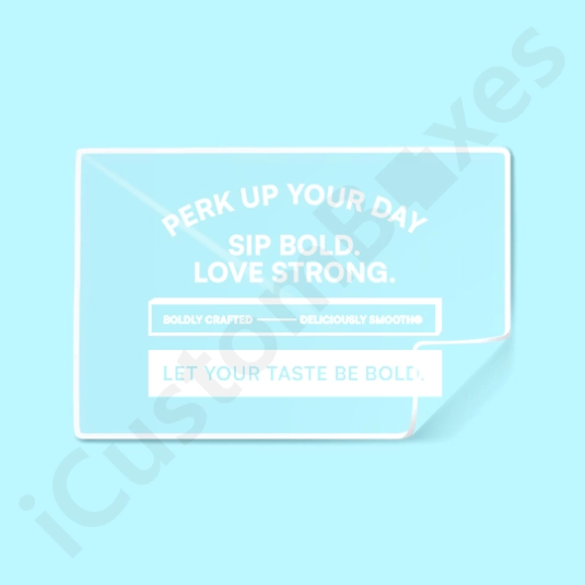 Custom Clear Labels | Transparent Labels for Your Products