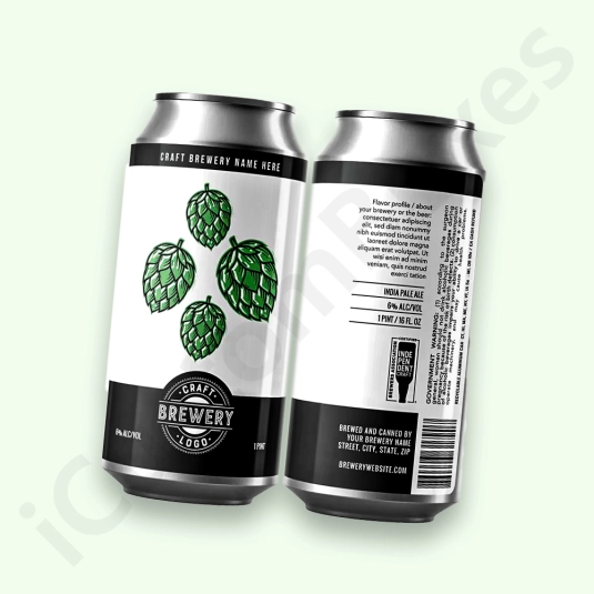 Custom Can Labels - Wholesale Offer!