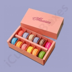 Custom Printed Macaron Packaging Wholesale