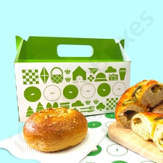 Custom Bagel Boxes | Wholesale Bagel Packaging