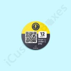 QR Code Stickers - Custom Qr Sticker Printing