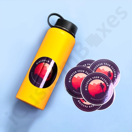 Water Bottle Stickers | Custom Water-resistant Bottle Stickers