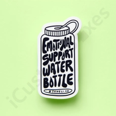 Water Bottle Stickers | Custom Water-resistant Bottle Stickers