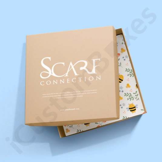 Custom Scarf Boxes | Luxury Scarf Packaging Wholesale