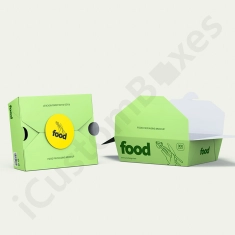 Custom Cardboard Corporate Lunch Boxes | iCustomBoxes