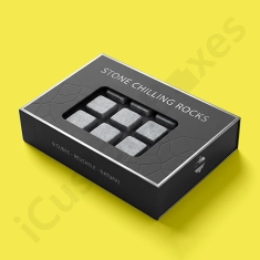 Custom Rocks Chilling Stone Packaging Boxes