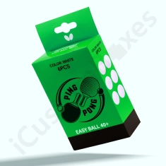 Custom Ping Pong Boxes Wholesale | Ping Pong Packaging