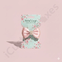 Custom Hair Bow Packaging | iCustomBoxes