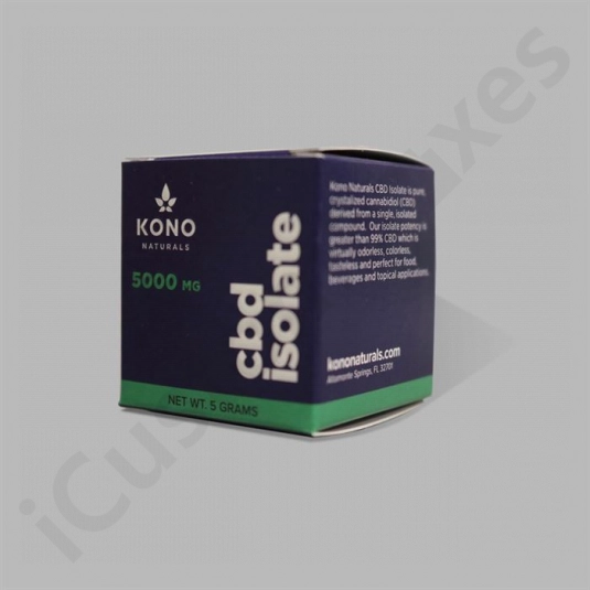 Custom CBD Isolate Boxes - CBD Packaging Canada