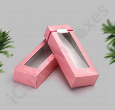 Custom Window Packaging Boxes with Logo
