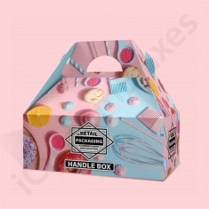 Gable Box with Handle | Custom Gable Packaging